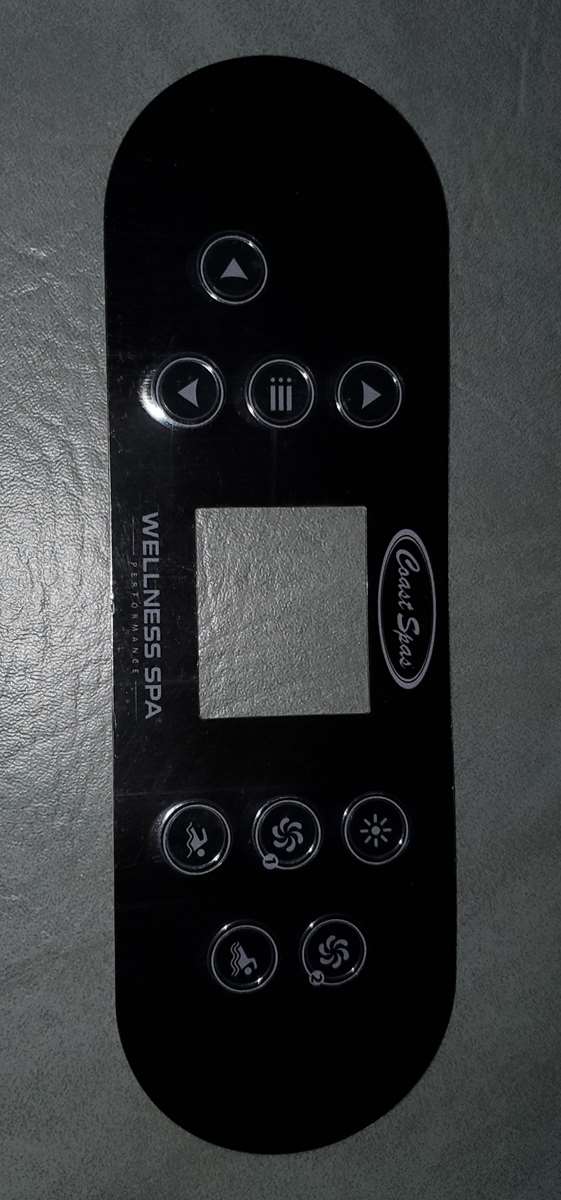 TVS Swim Overlay - 9 Button – Coast Spas Hot Tubs