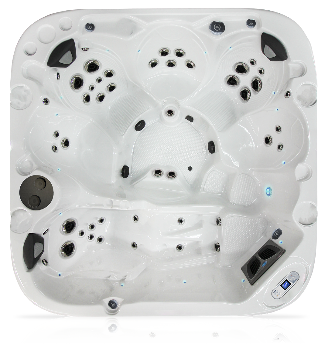 Classic Apex Lounge - 45 Jets – Coast Spas Hot Tubs