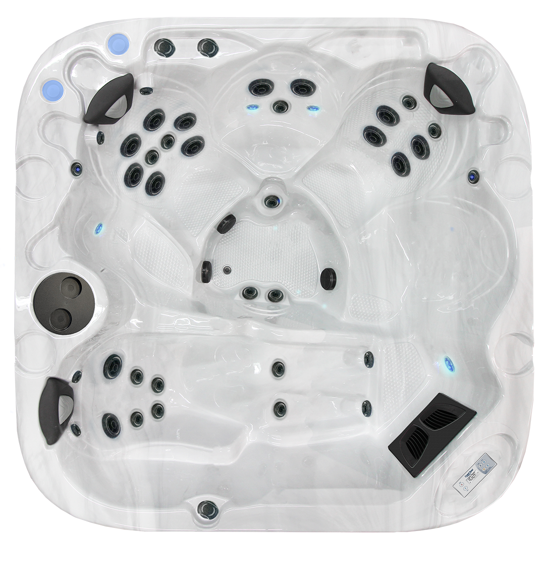 Oasis Element Lounge - 34 Jets – Coast Spas Hot Tubs
